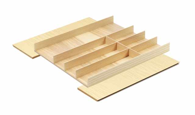 Kesseböhmer Fineline LiniQ evőeszköz betét 500-600x500-as fiókba ...